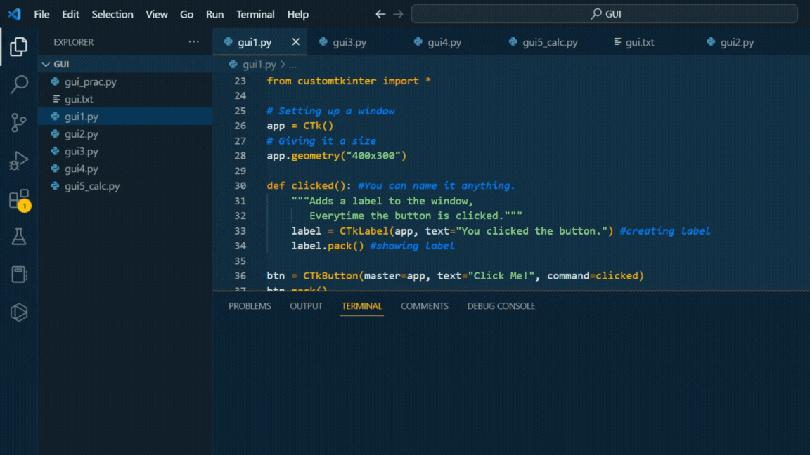 Intro To Customtkinter Make Your Modern Looking Guis In Python