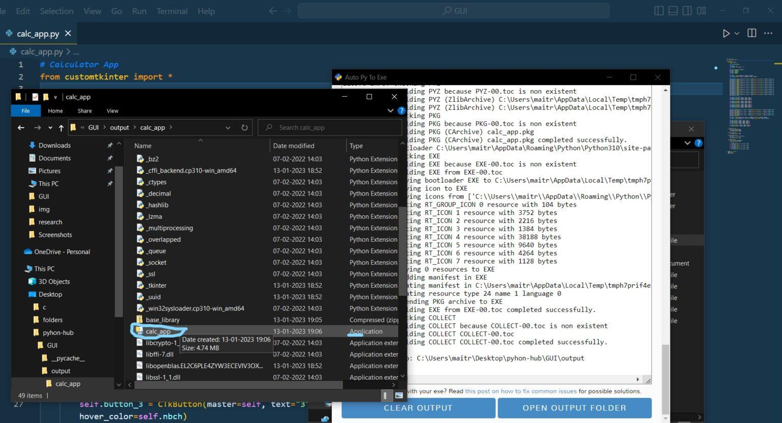 How To Make A Calculator App In Python Customtkinter Python Hub 7666