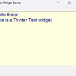 3 Ways to Set Options for a Widget in Tkinter Python - python-hub